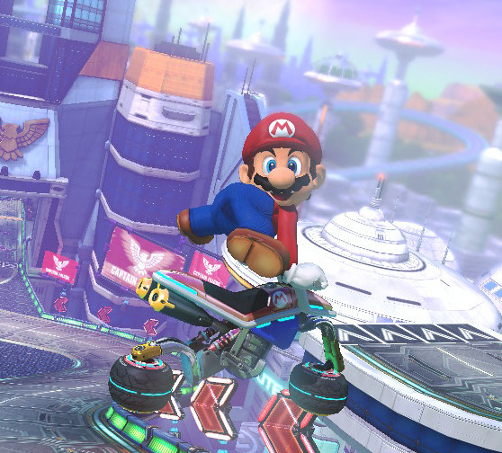 Mario Is Watching You Mod for Mario Kart 8 Deluxe | MK8D Mods