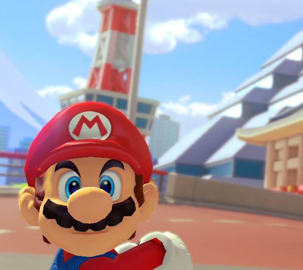 Mario Is Watching You Mod for Mario Kart 8 Deluxe | MK8D Mods