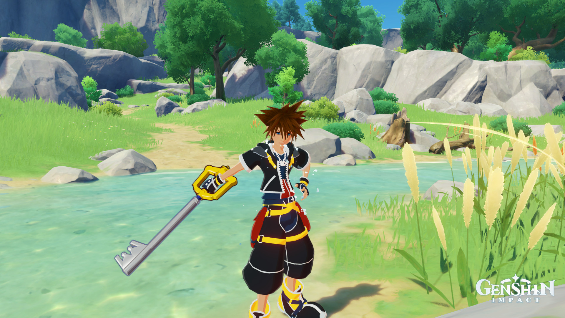 Sora as Kazuha Mod for Genshin Impact | GI Mods