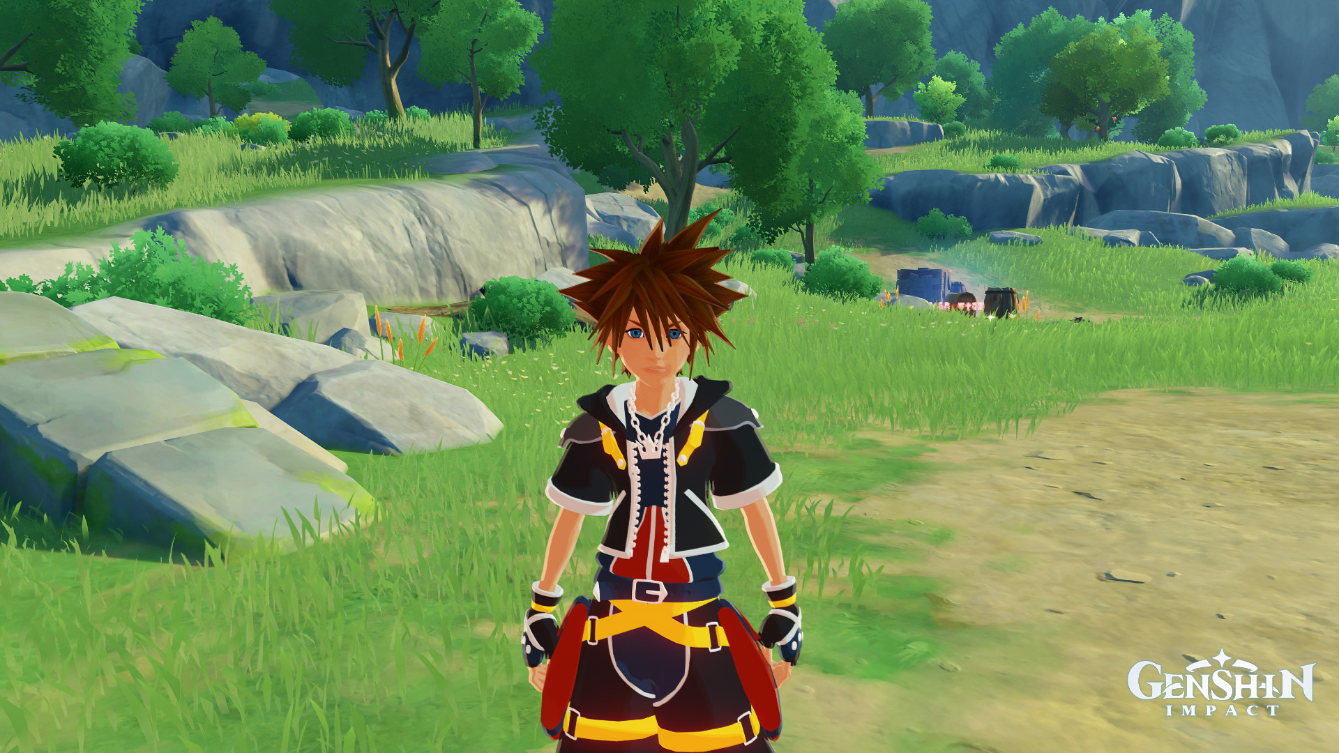 Sora as Kazuha Mod for Genshin Impact | GI Mods