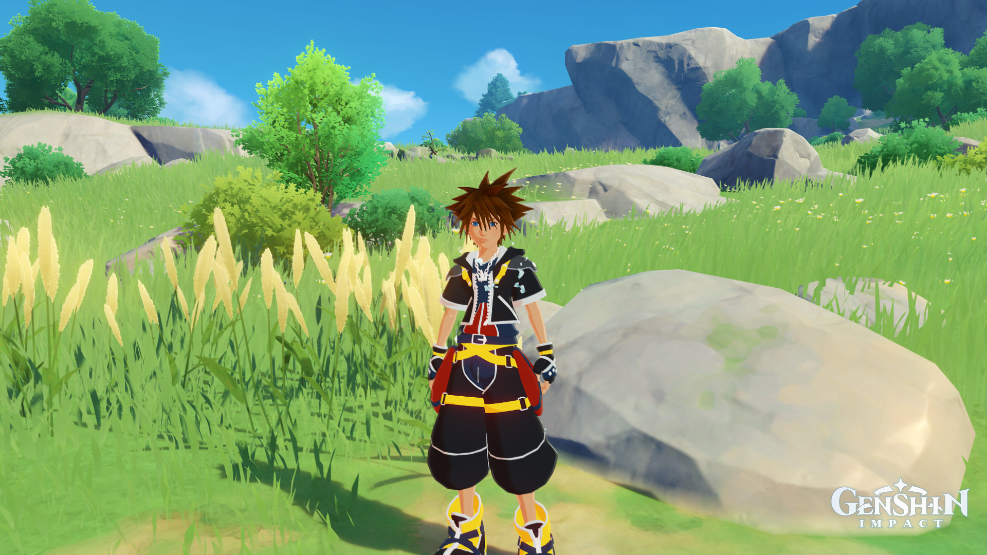 Sora as Kazuha Mod for Genshin Impact | GI Mods