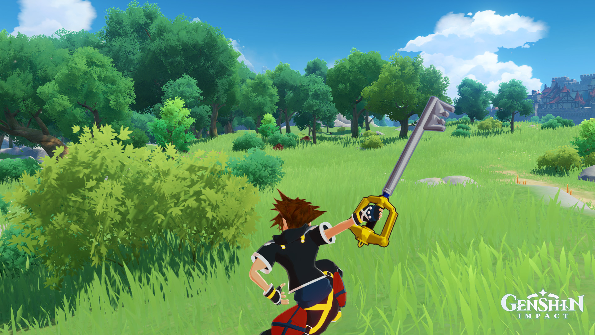 Keyblade as Harbinger of Dawn Mod for Genshin Impact | GI Mods