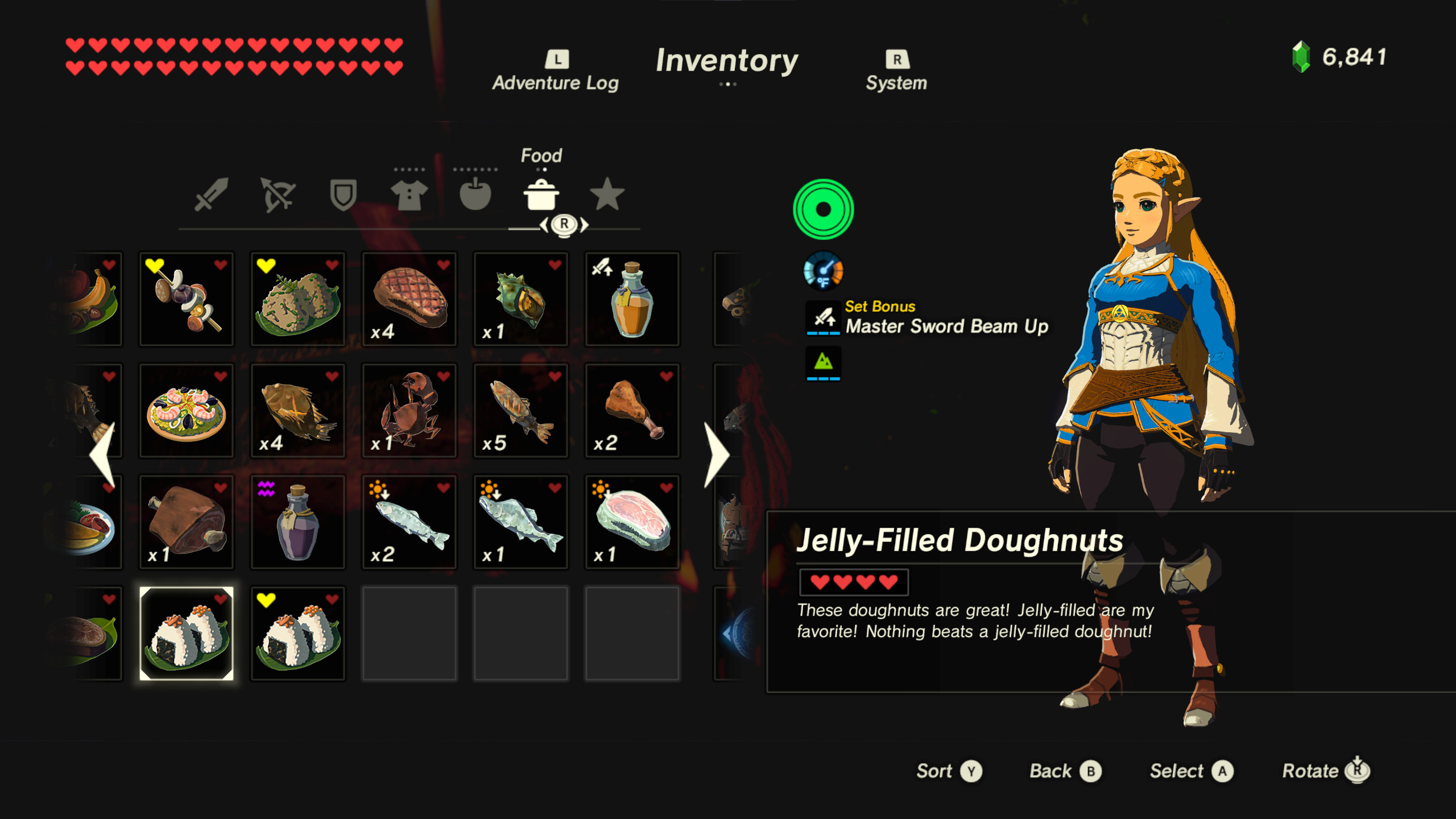 Jelly-Filled Doughnuts Mod for The Legend of Zelda: Breath of the Wild ...