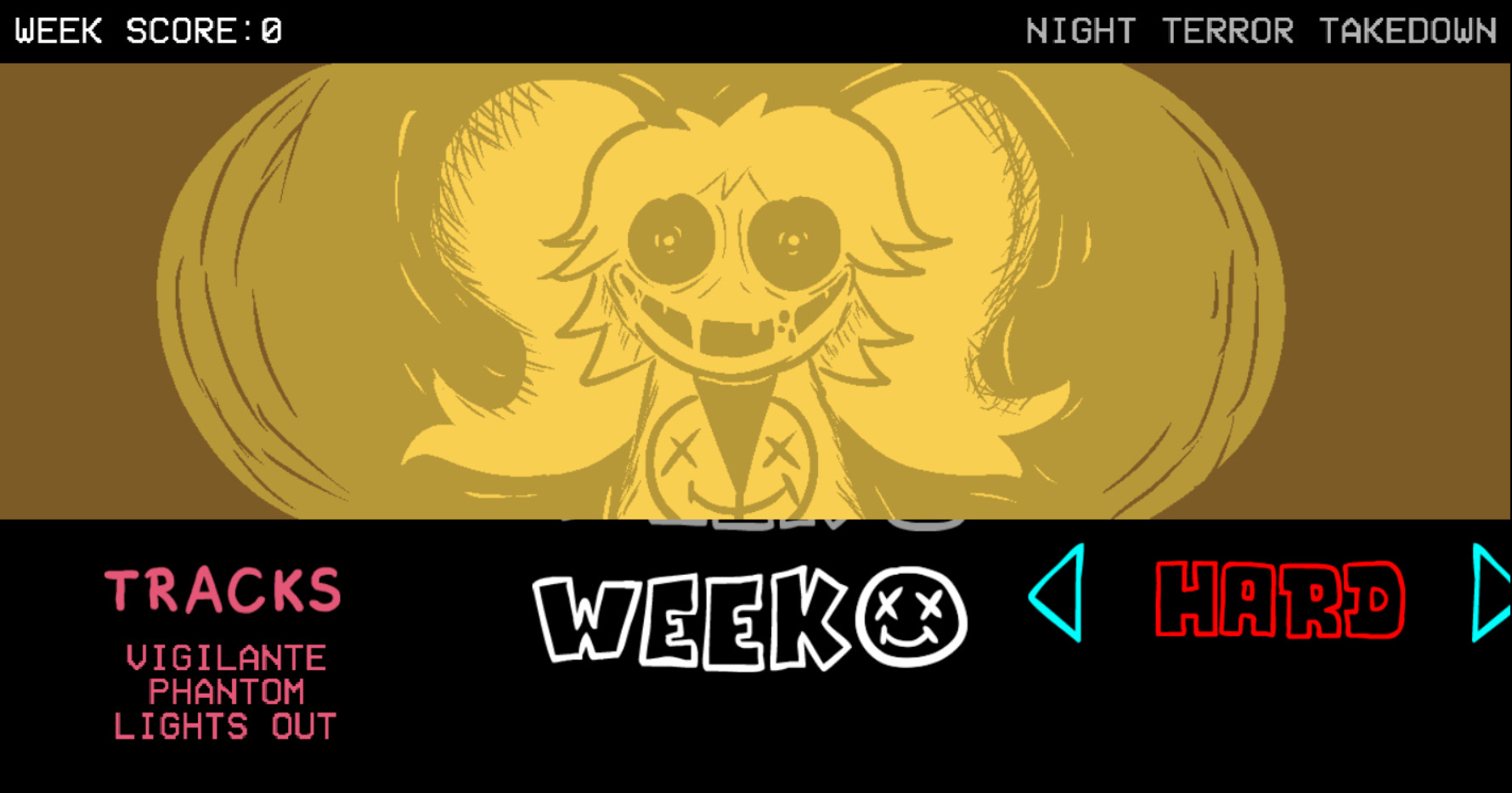 FNF: Night Terror Takedown! Mod for Friday Night Funkin' | FNF Mods