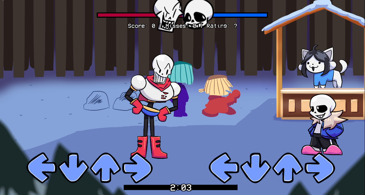 Skelebros Encounter (Halloween special)! Mod for Friday Night Funkin ...