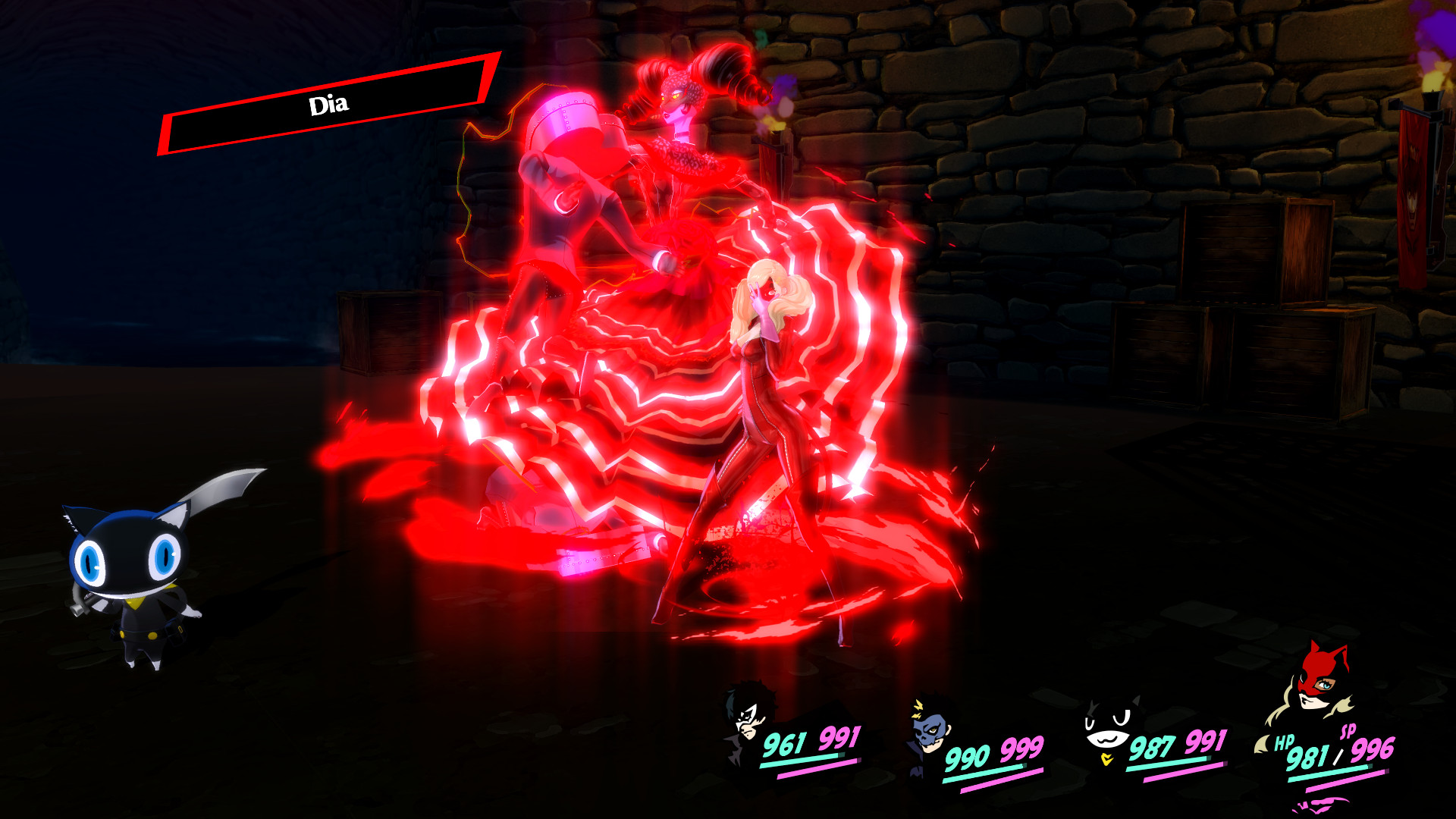 Red Persona Auras Mod for Persona 5 Royal (PC) | P5R (PC) Mods