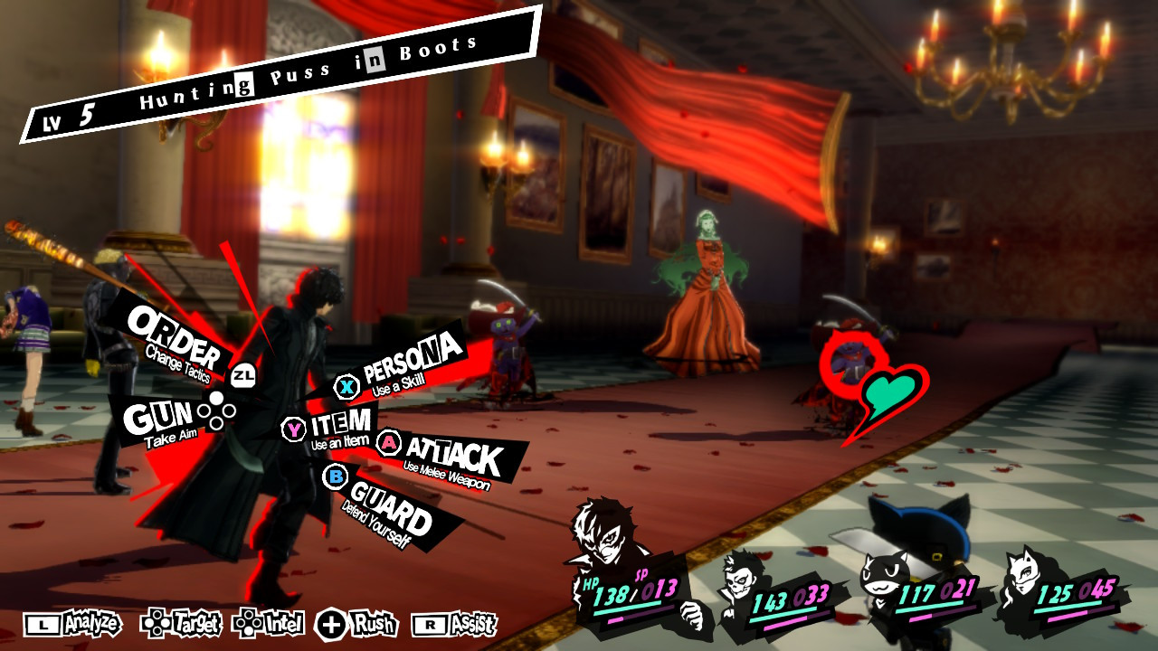 Kiri's Colorful Buttons Pack Mod for Persona 5 Royal (Switch) | P5RS Mods