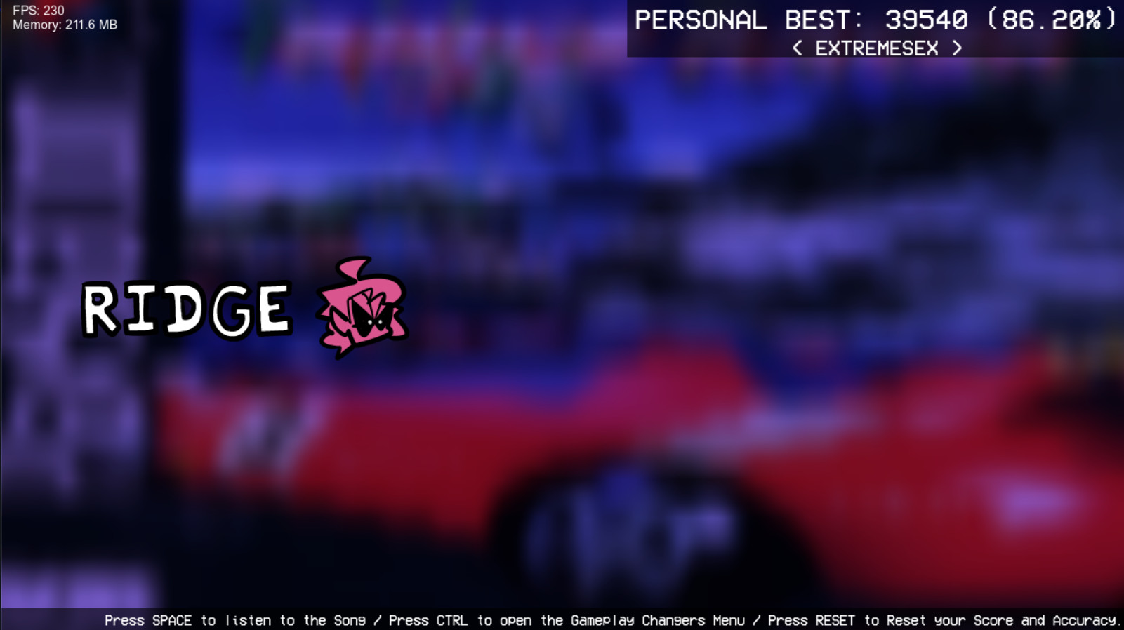 Ridge Racer OnThePs1/Low effort ridge Mod for Friday Night Funkin ...