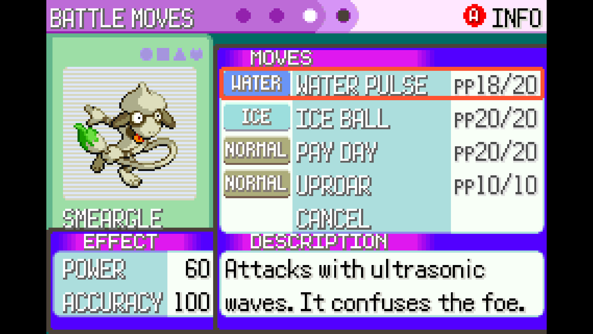 Improved Water Pulse Mod for Pokemon Emerald | Emerald Mods