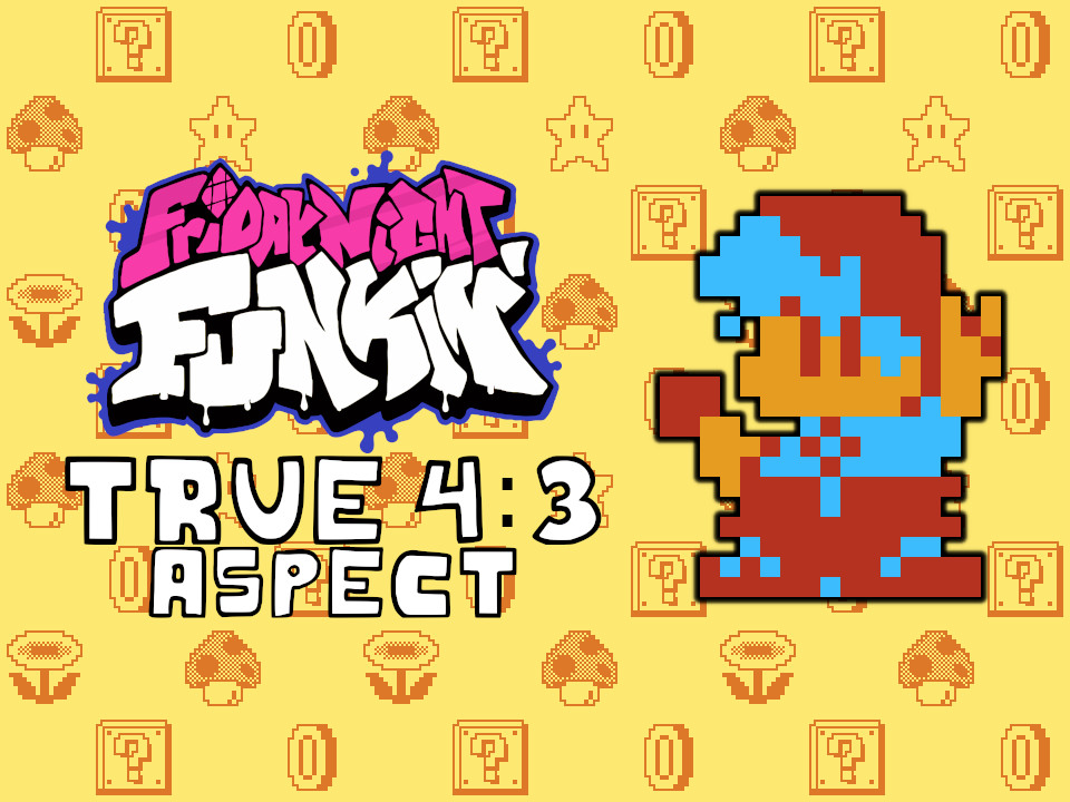 Psych Engine TRUE 4:3 Aspect Ratio Mod for Friday Night Funkin' | FNF Mods