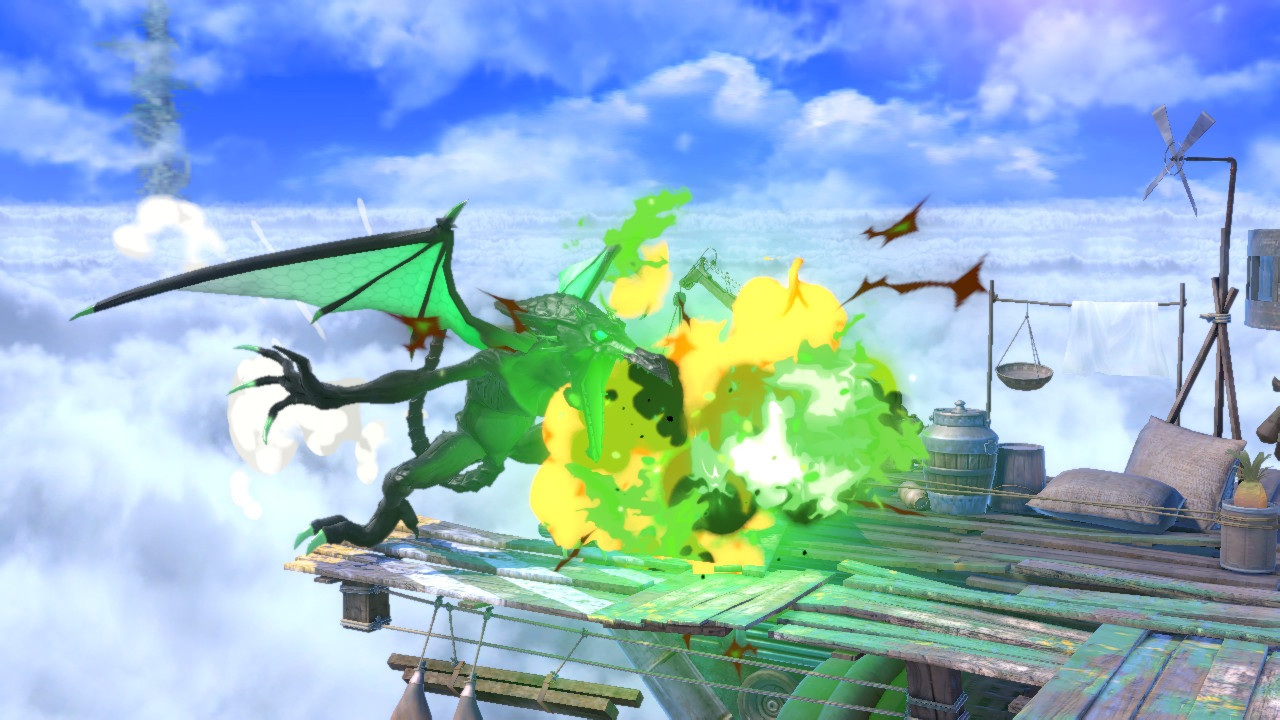 Dark Green Ridley Effects Mod for Super Smash Bros. Ultimate | SSBU Mods