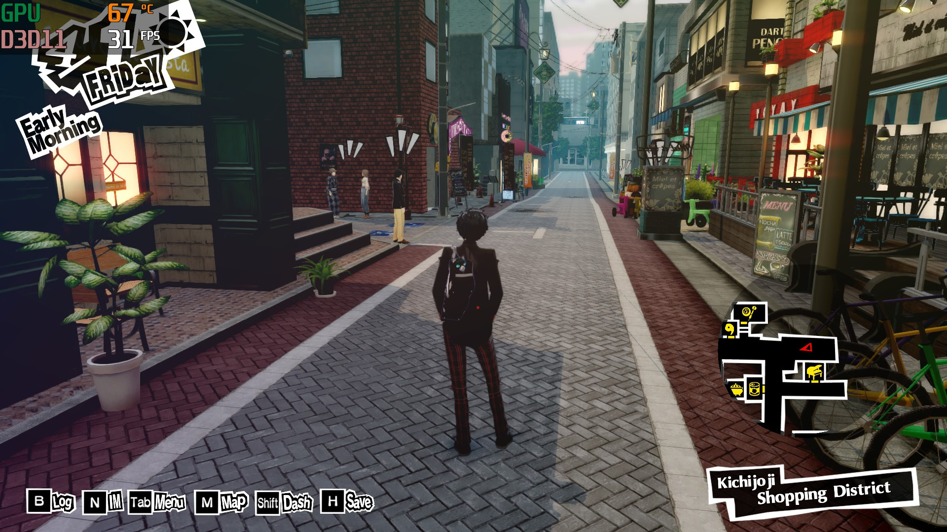No Crowd NPCs Mod for Persona 5 Royal (PC) | P5R (PC) Mods