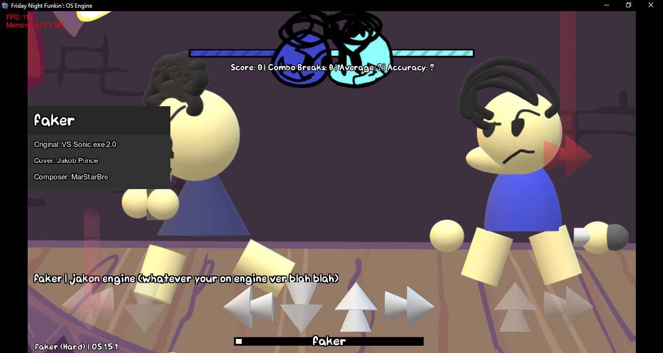 fnf 3d notes (made by myself) Mod for Friday Night Funkin' | FNF Mods