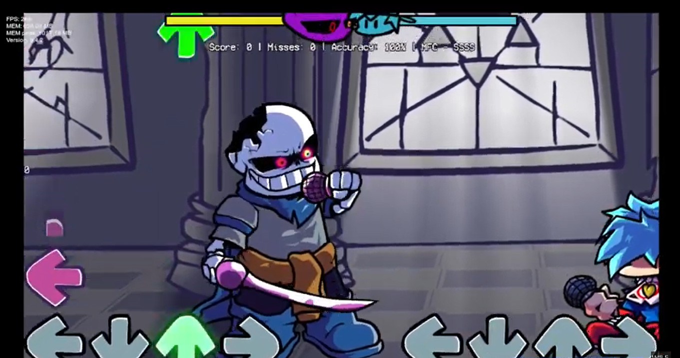 Melancholy port leather engine [Friday Night Funkin'] [Mods]