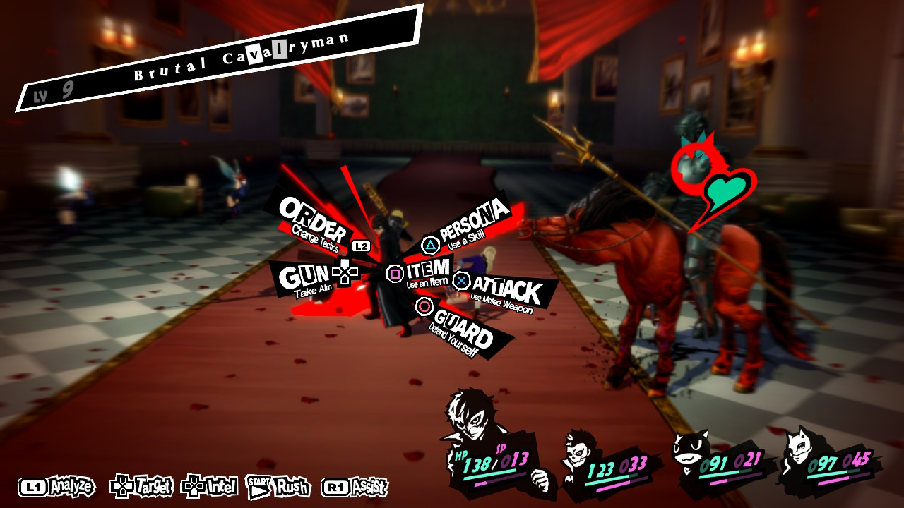 PlayStation Buttons for Switch Mod for Persona 5 Royal (Switch) | P5RS Mods