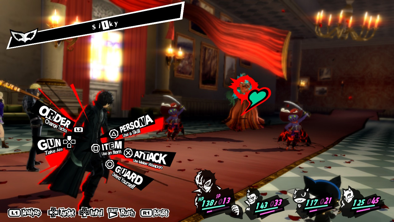 PlayStation Buttons for Switch Mod for Persona 5 Royal (Switch) | P5RS Mods