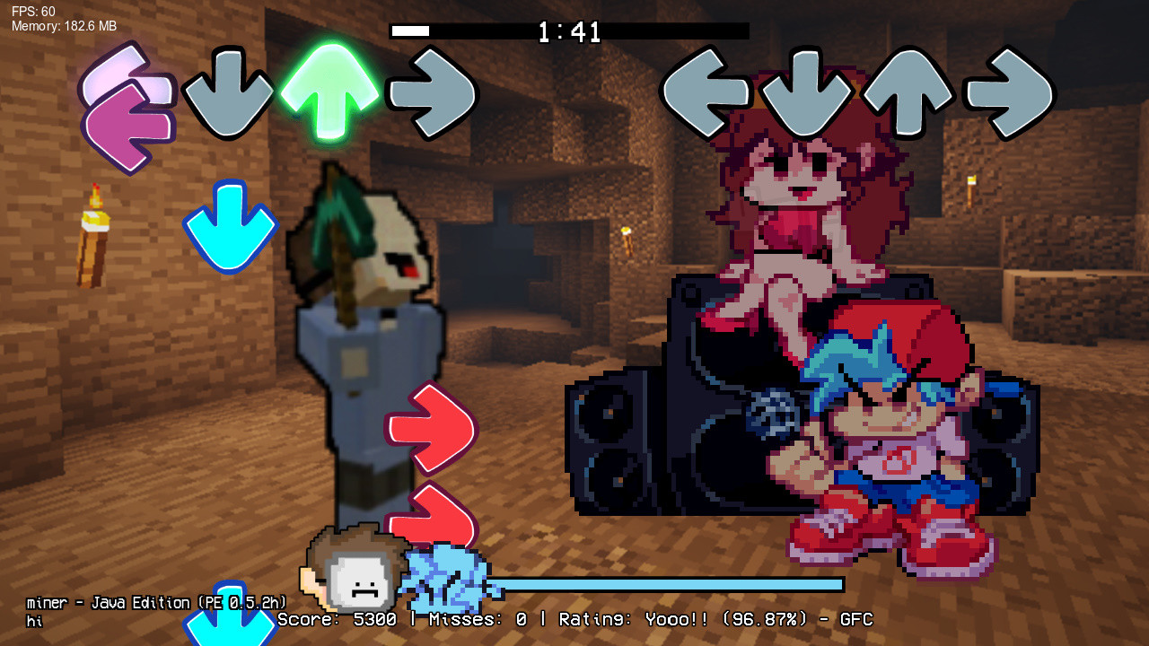 VS Minecraft Aflac [Friday Night Funkin'] [Mods]