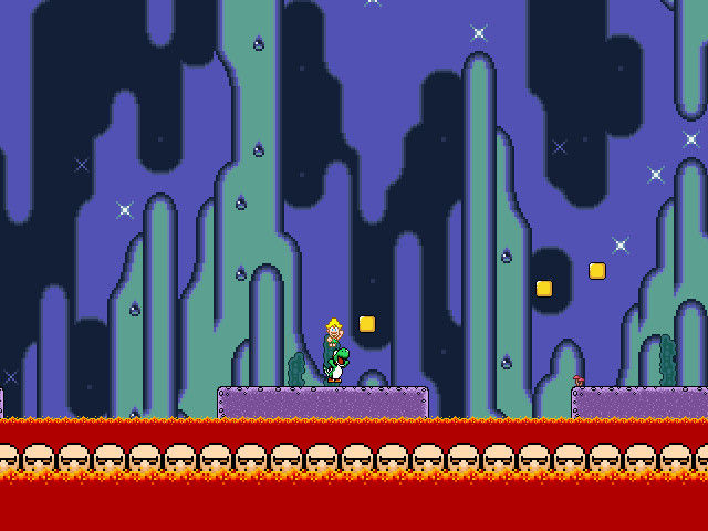 Super Mario World - Lava Ride Mod for M.U.G.E.N | MUGEN Mods