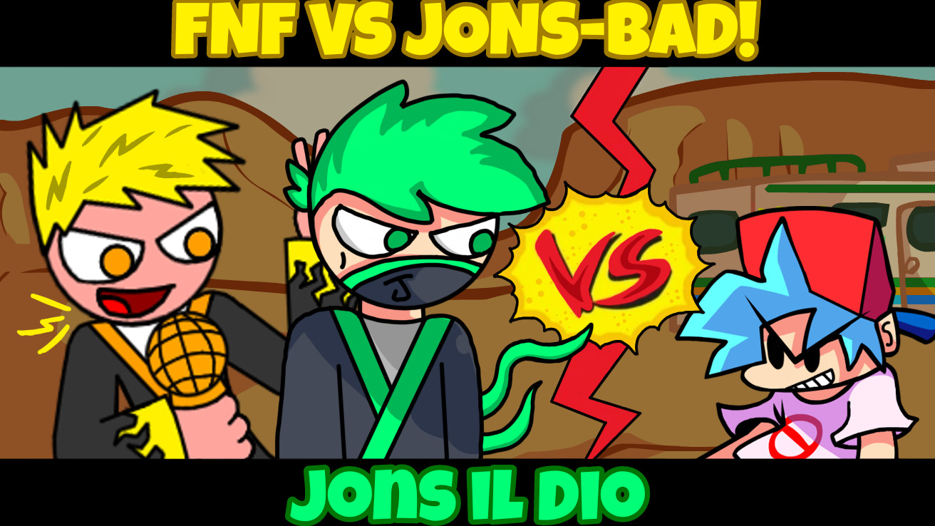 [SENSITIVE CONTENT] FNF VS Jons-Bad [Friday Night Funkin'] [Mods]