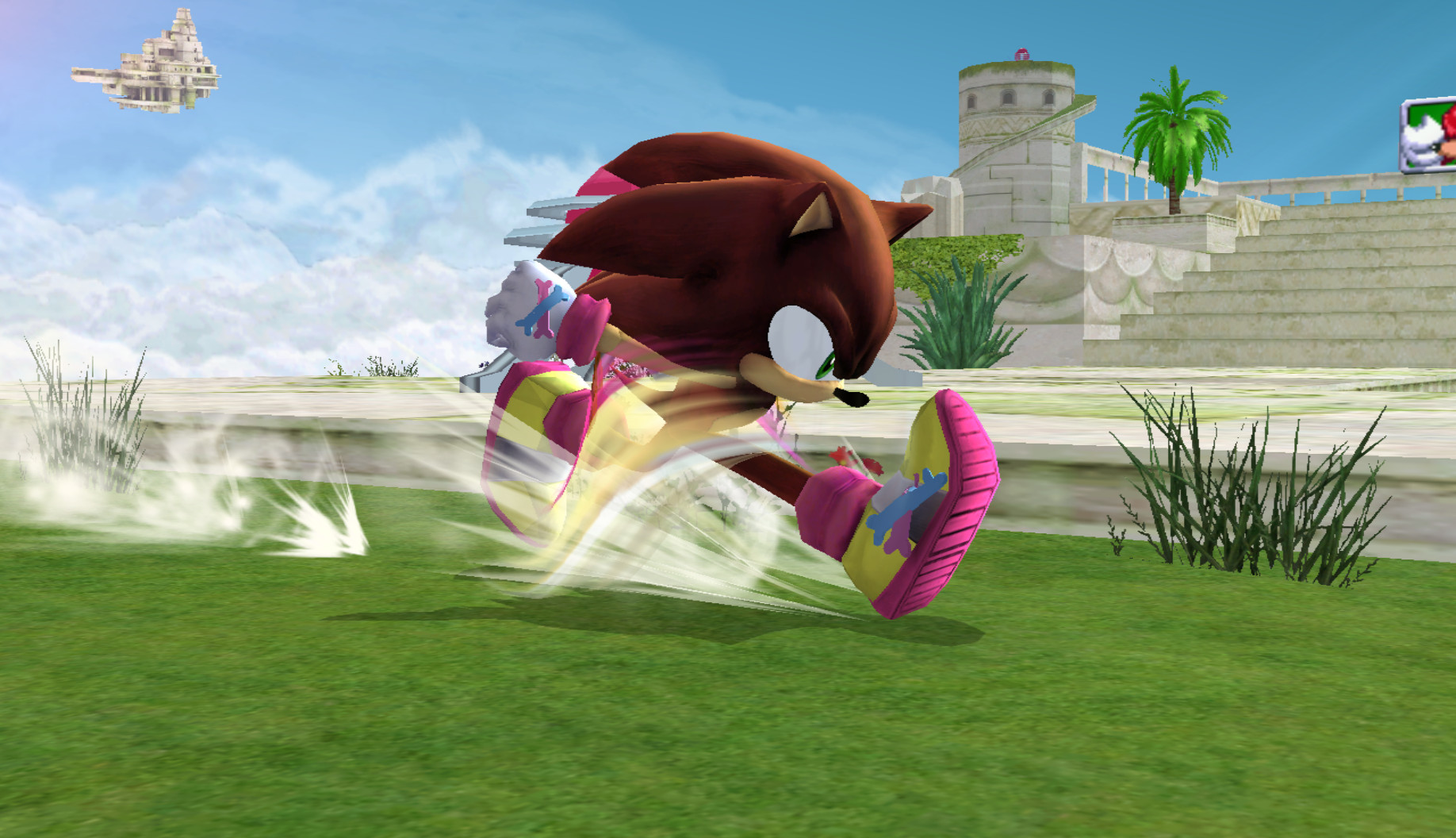 Sonic Frontiers - Korone Sonic [Super Smash Bros. Brawl] [Mods]