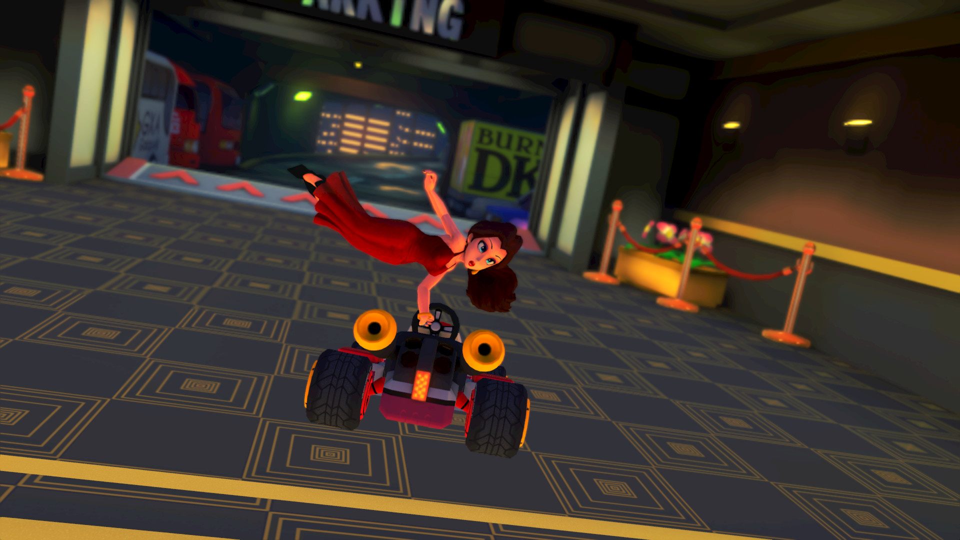 Full Pauline set over Pink Gold Peach Mod for Mario Kart 8 Deluxe ...