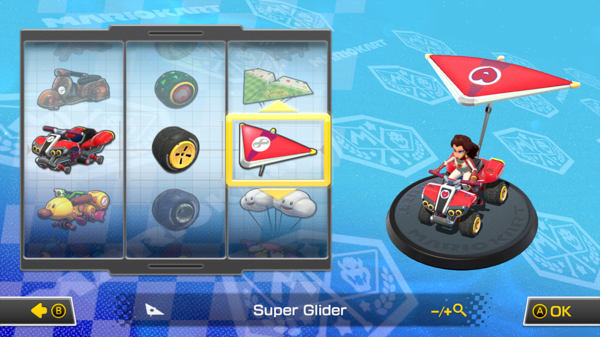 Full Pauline set over Pink Gold Peach Mod for Mario Kart 8 Deluxe ...