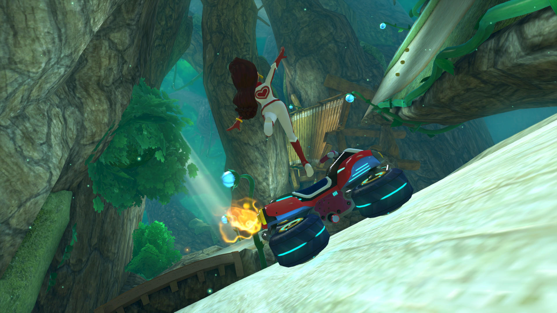 Full Pauline set over Pink Gold Peach Mod for Mario Kart 8 Deluxe ...