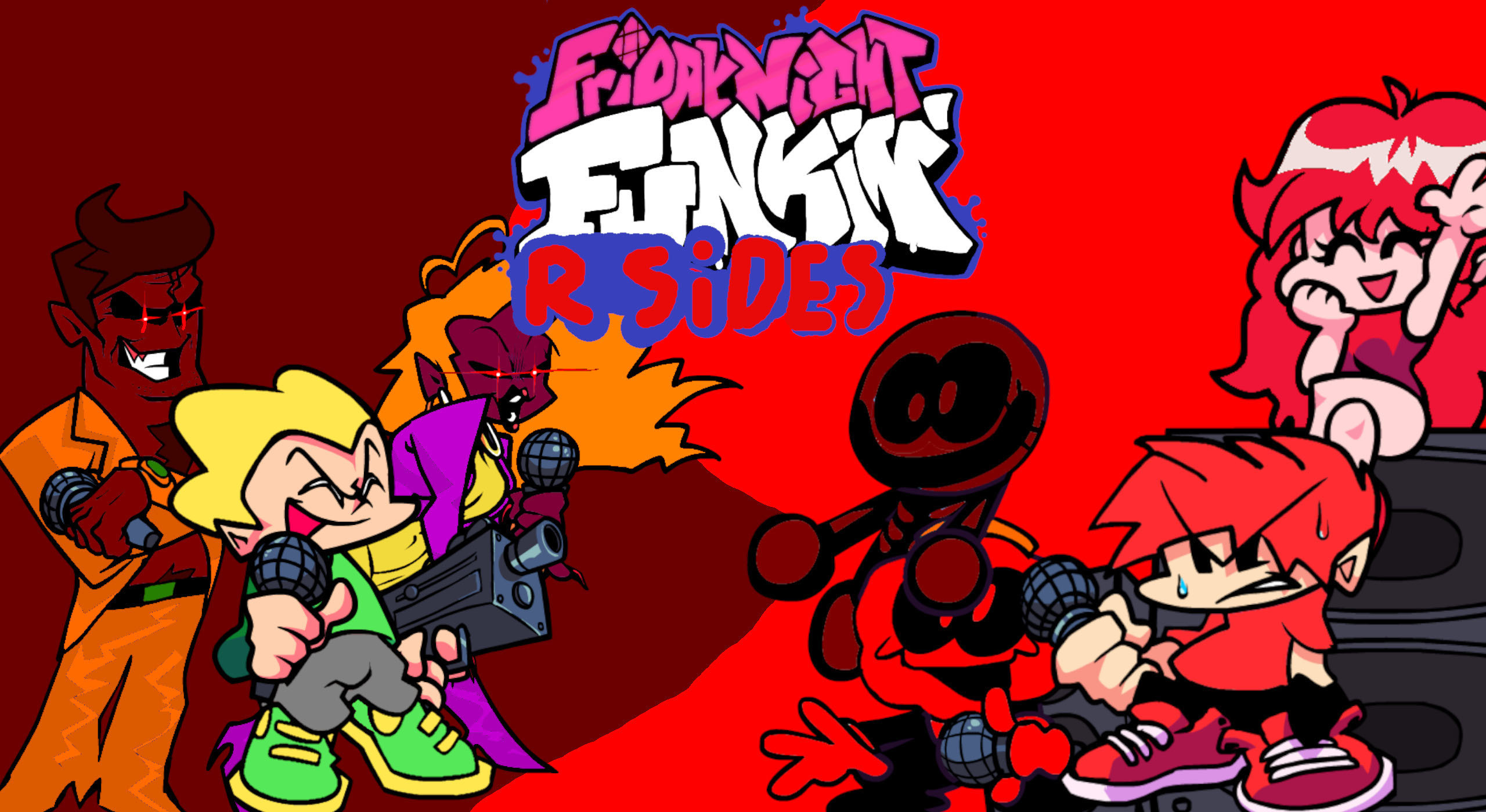 Friday Night Funkin' R-Sides (Alpha) [Friday Night Funkin'] [Mods]