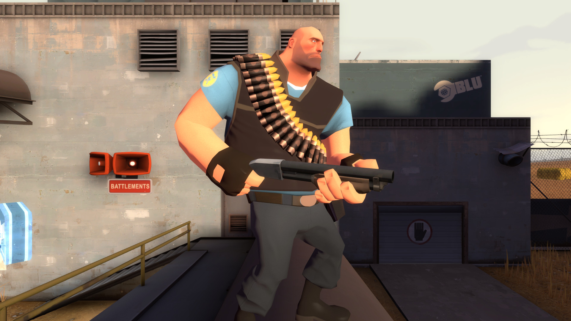 Skull Emblem Heavy Mod for Team Fortress 2 | TF2 Mods