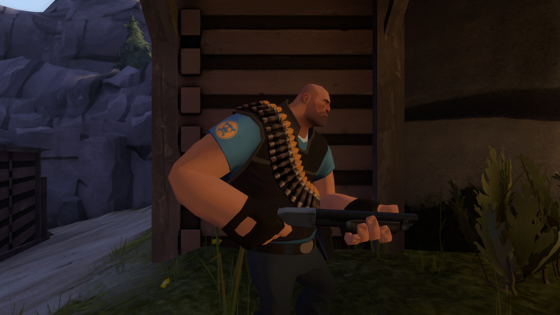 Skull Emblem Heavy Mod for Team Fortress 2 | TF2 Mods