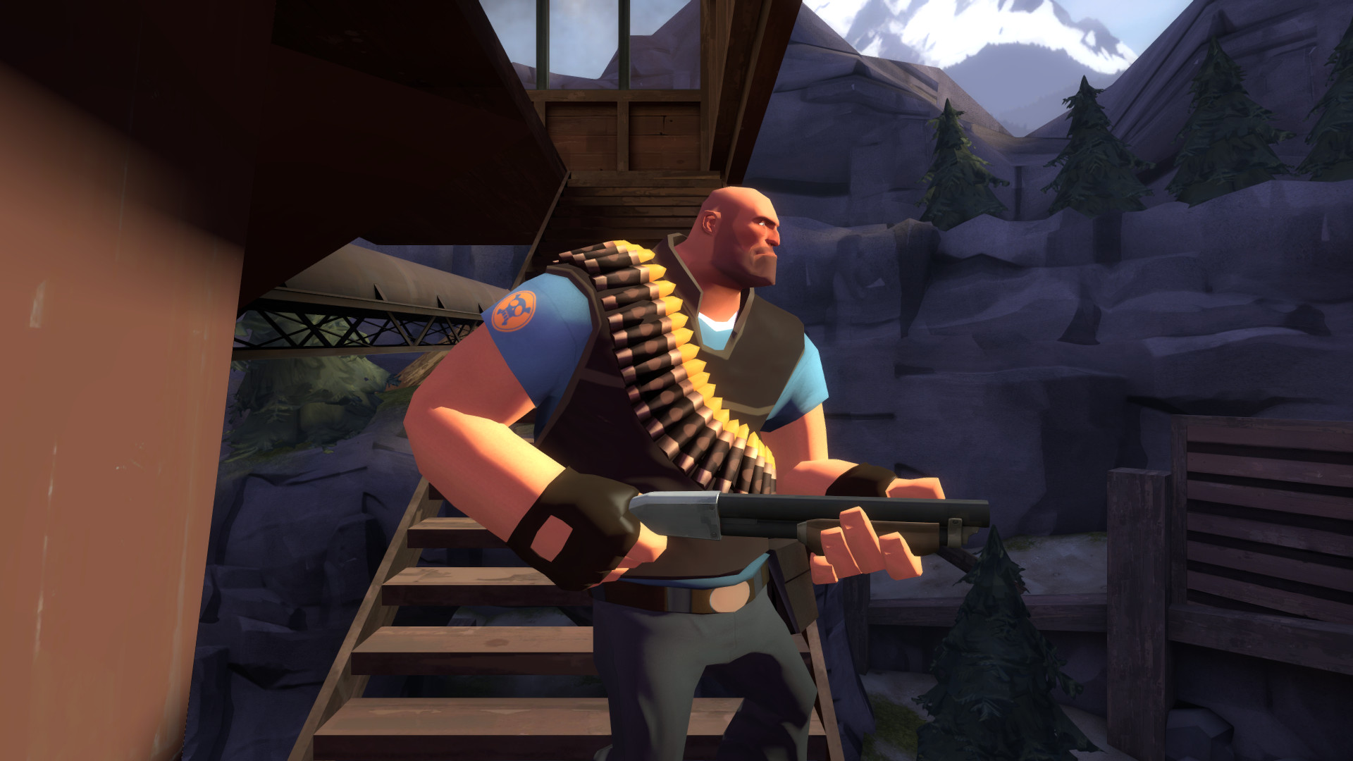 Skull Emblem Heavy Mod for Team Fortress 2 | TF2 Mods