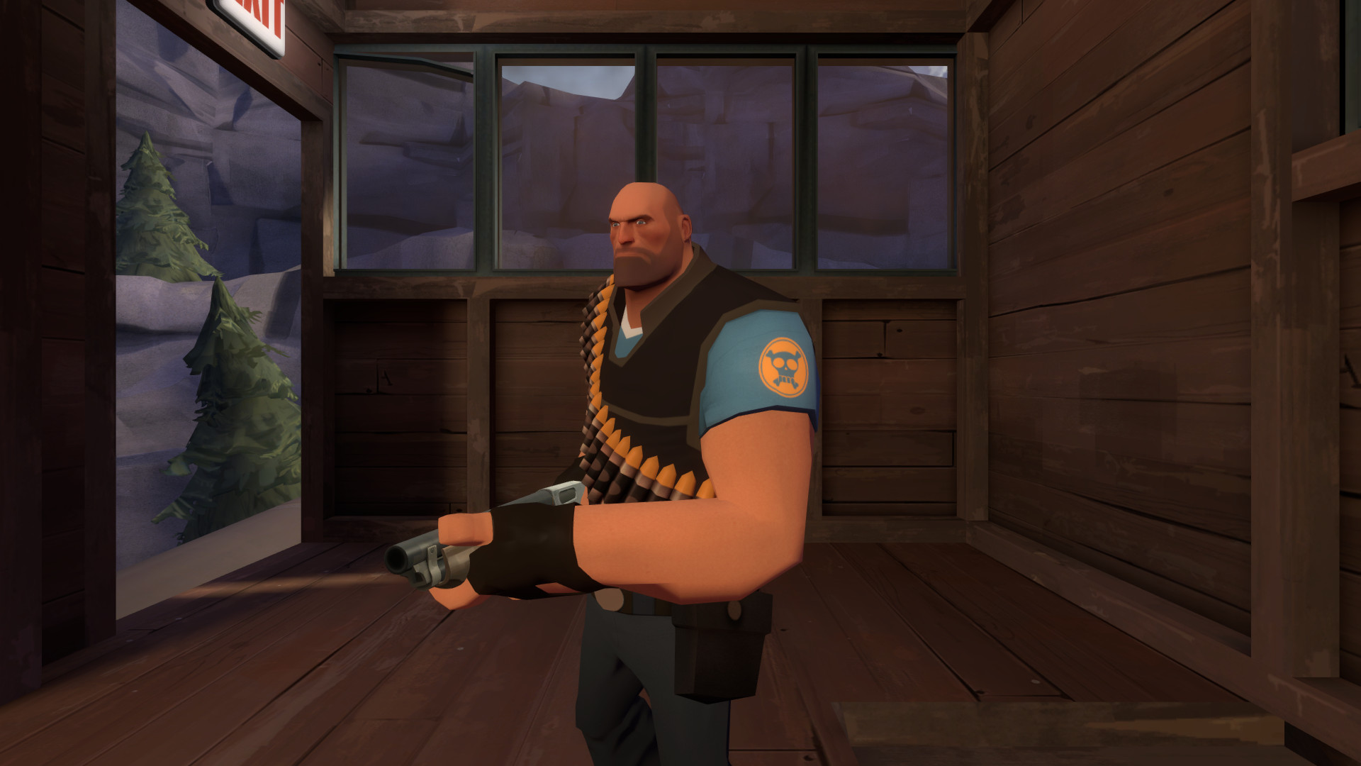 Skull Emblem Heavy Mod for Team Fortress 2 | TF2 Mods