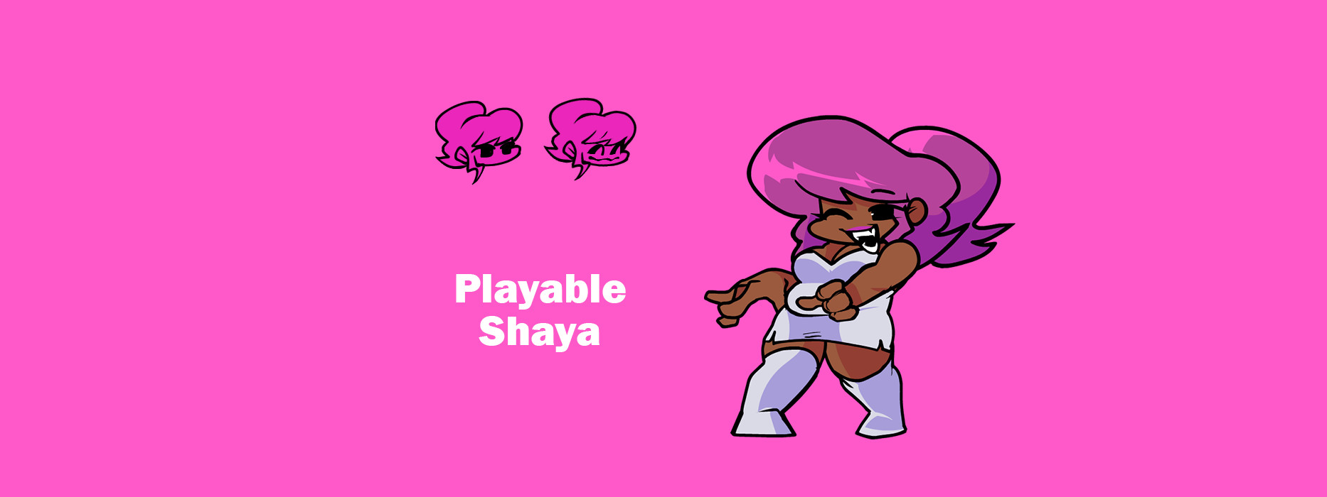 Playable Shaya Mod for Friday Night Funkin' | FNF Mods