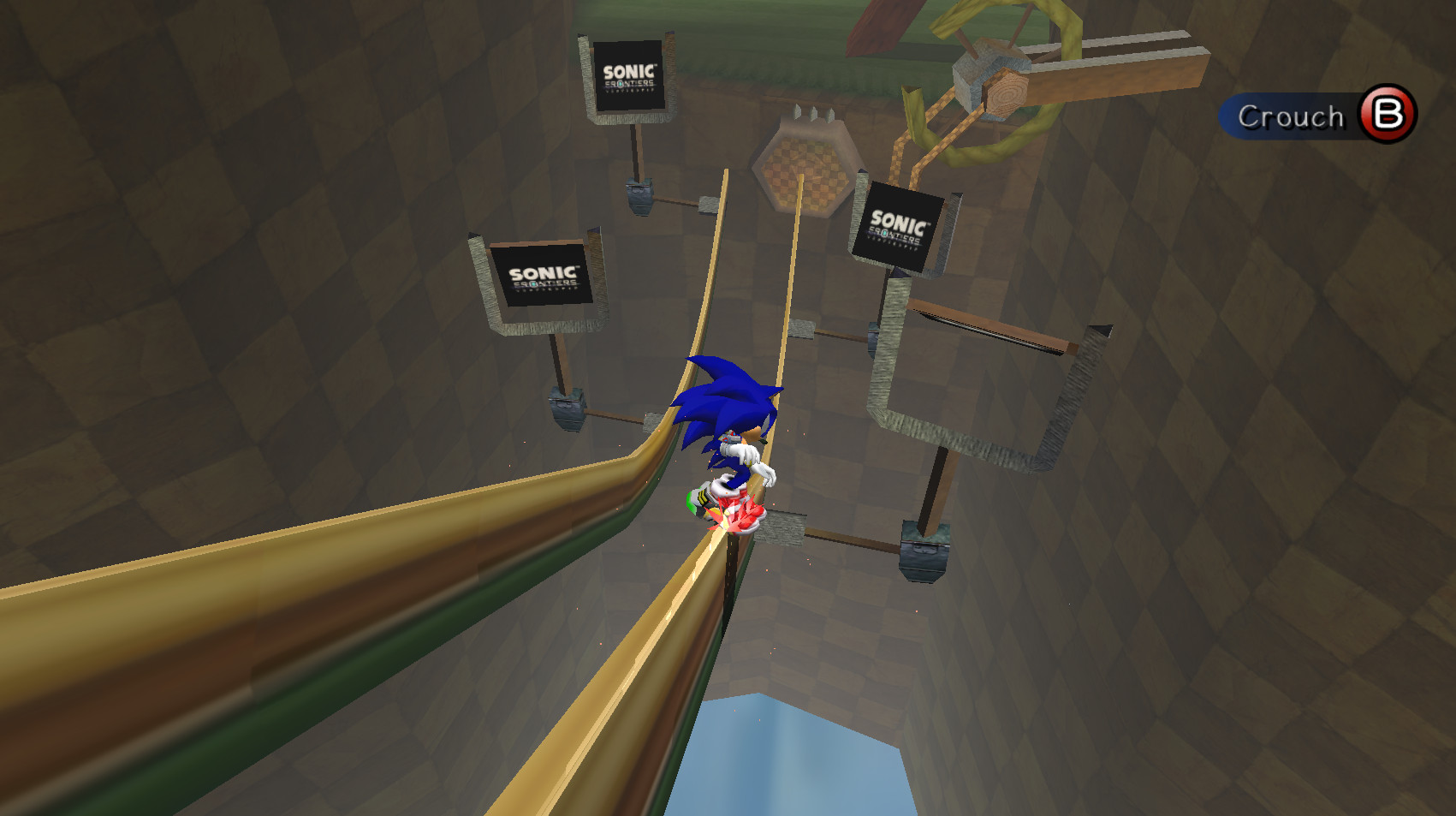 Frontiers Sky Rail CyberSpace Mod for Sonic Adventure 2 | SA2 Mods