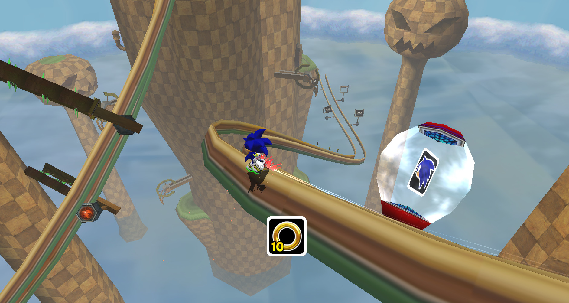 Frontiers Sky Rail CyberSpace Mod for Sonic Adventure 2 | SA2 Mods