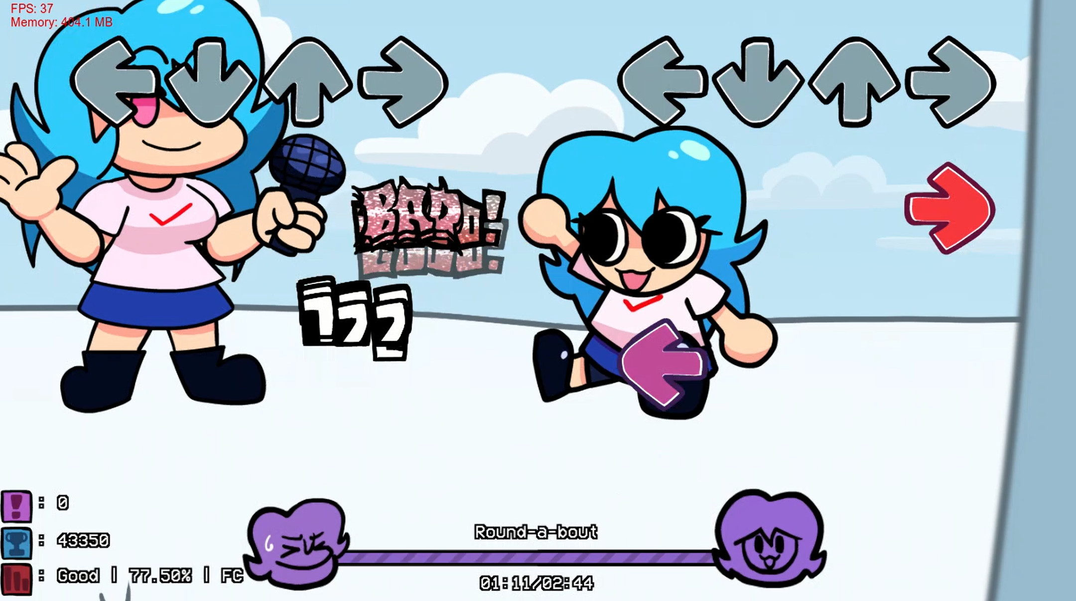 Roundabout but Sky and Ski sing it Mod for Friday Night Funkin' | FNF Mods