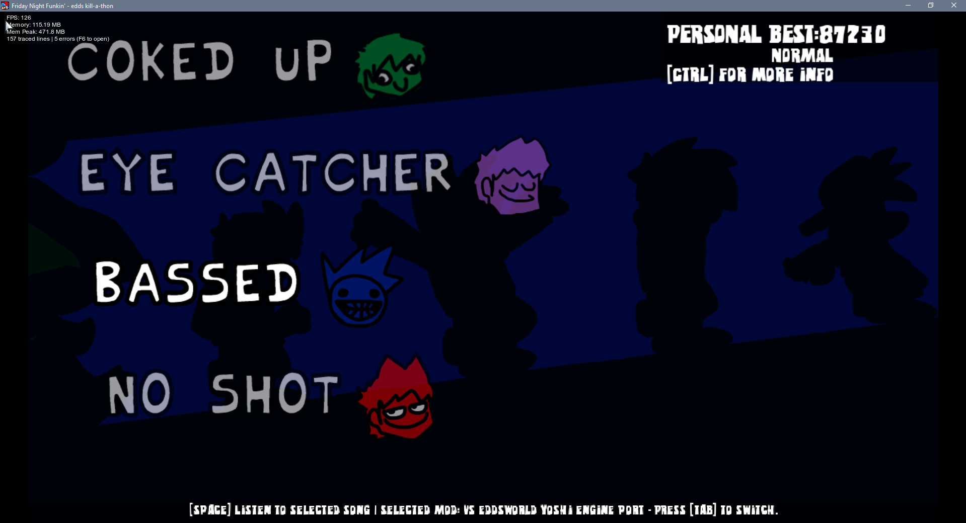 vs eddsworld yoshi engine port Mod for Friday Night Funkin' | FNF Mods