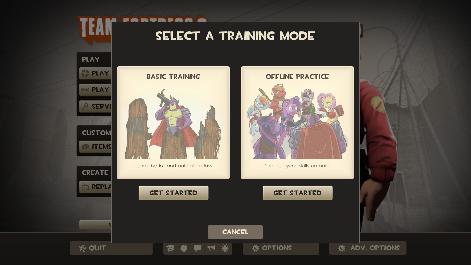 Stupjam Gamemode Illustrations Mod for Team Fortress 2 | TF2 Mods