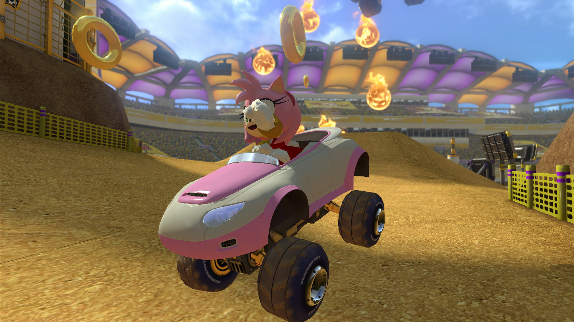 additional amy rose mod ports Mod for Mario Kart 8 Deluxe | MK8D Mods