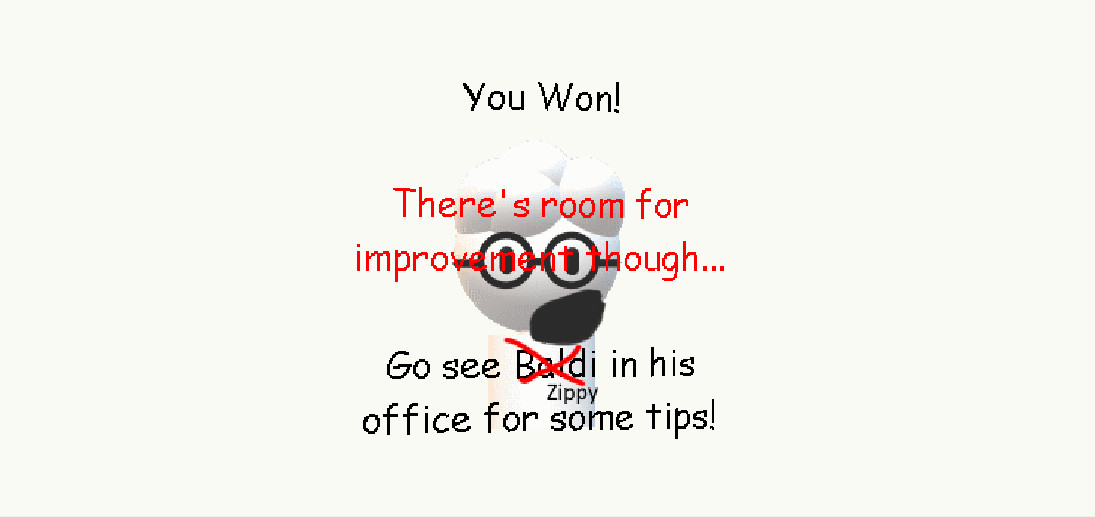 Zippy's Super Fun Math Class! [Baldi's Basics] [Mods]