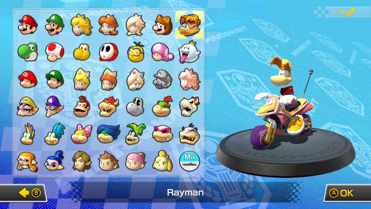 Rayman Ultimate Mod for Mario Kart 8 Deluxe | MK8D Mods