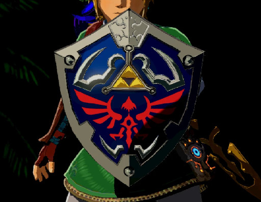 Twilight Princess Hylian Shield Replacement Mod for The Legend of Zelda: Breath of the Wild ...
