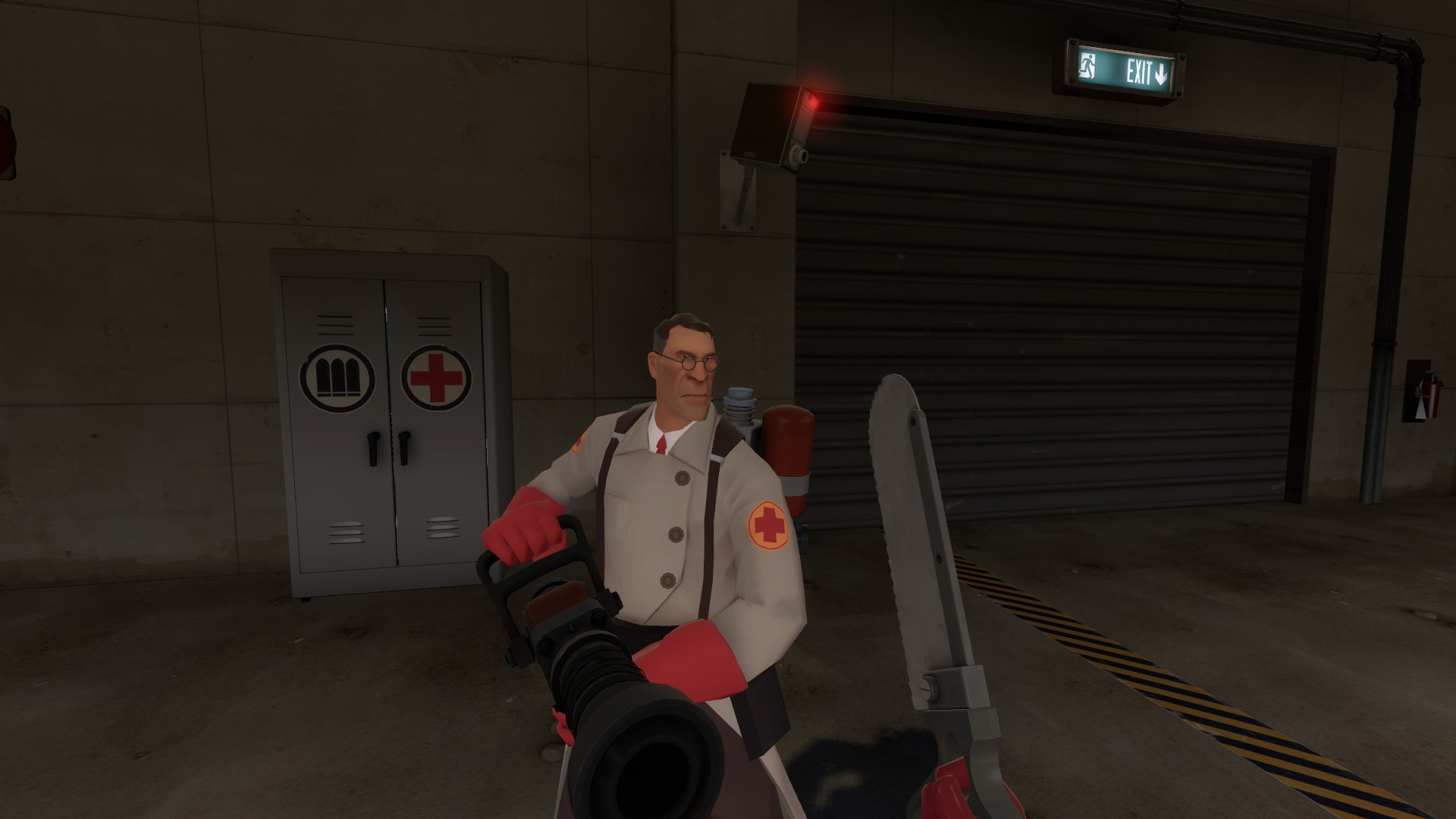 Gib medic head retexture. Mod for Team Fortress 2 | TF2 Mods