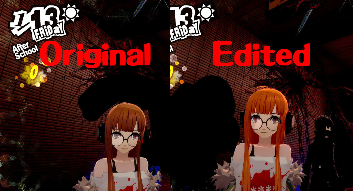 Futaba Hair Consistency (Now Featuring Sojiro) Mod for Persona 5 Royal ...