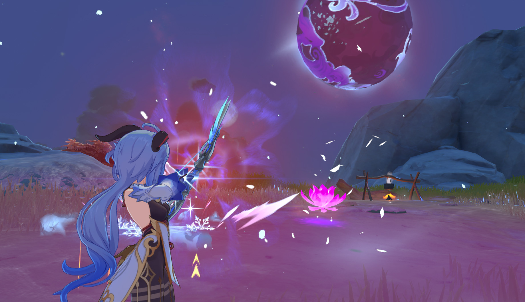 Ganyu Ice Effect Recolor (Experimental) Mod for Genshin Impact | GI Mods