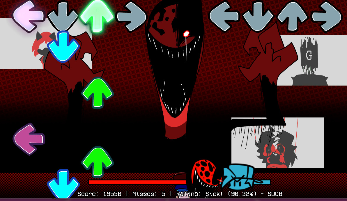 Playable Unpixeled Vs Fatal error! Mod for Friday Night Funkin' | FNF Mods