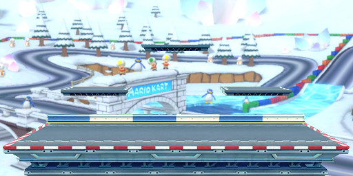 GBA Snow Land Stage Mod for Super Smash Bros. Ultimate | SSBU Mods