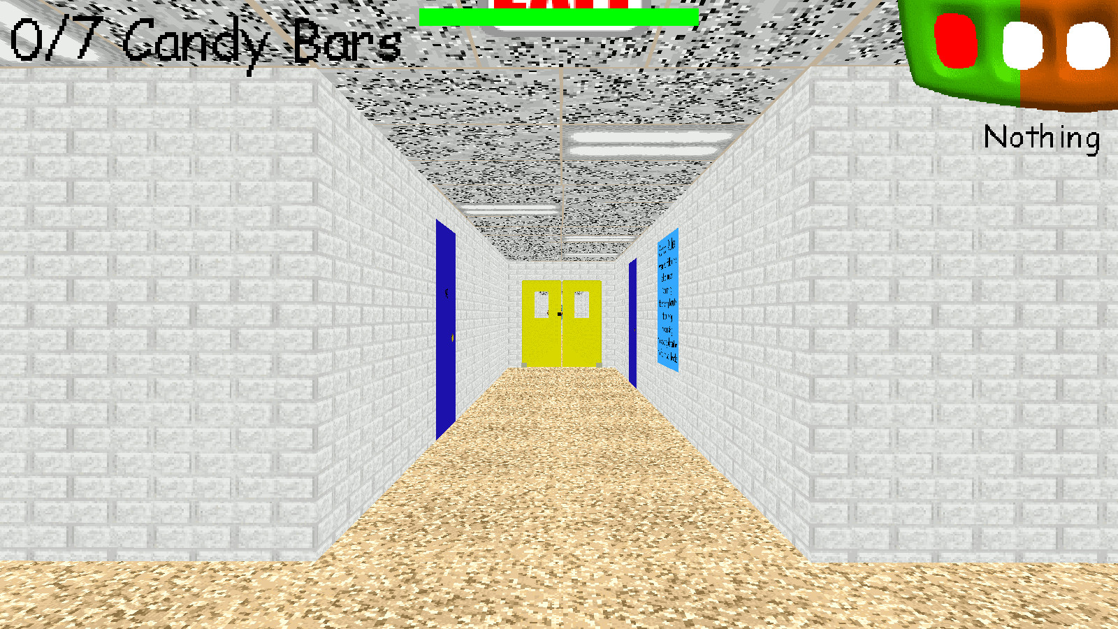 Bully Helps Baldi Mod for Baldi's Basics | Baldi Mods