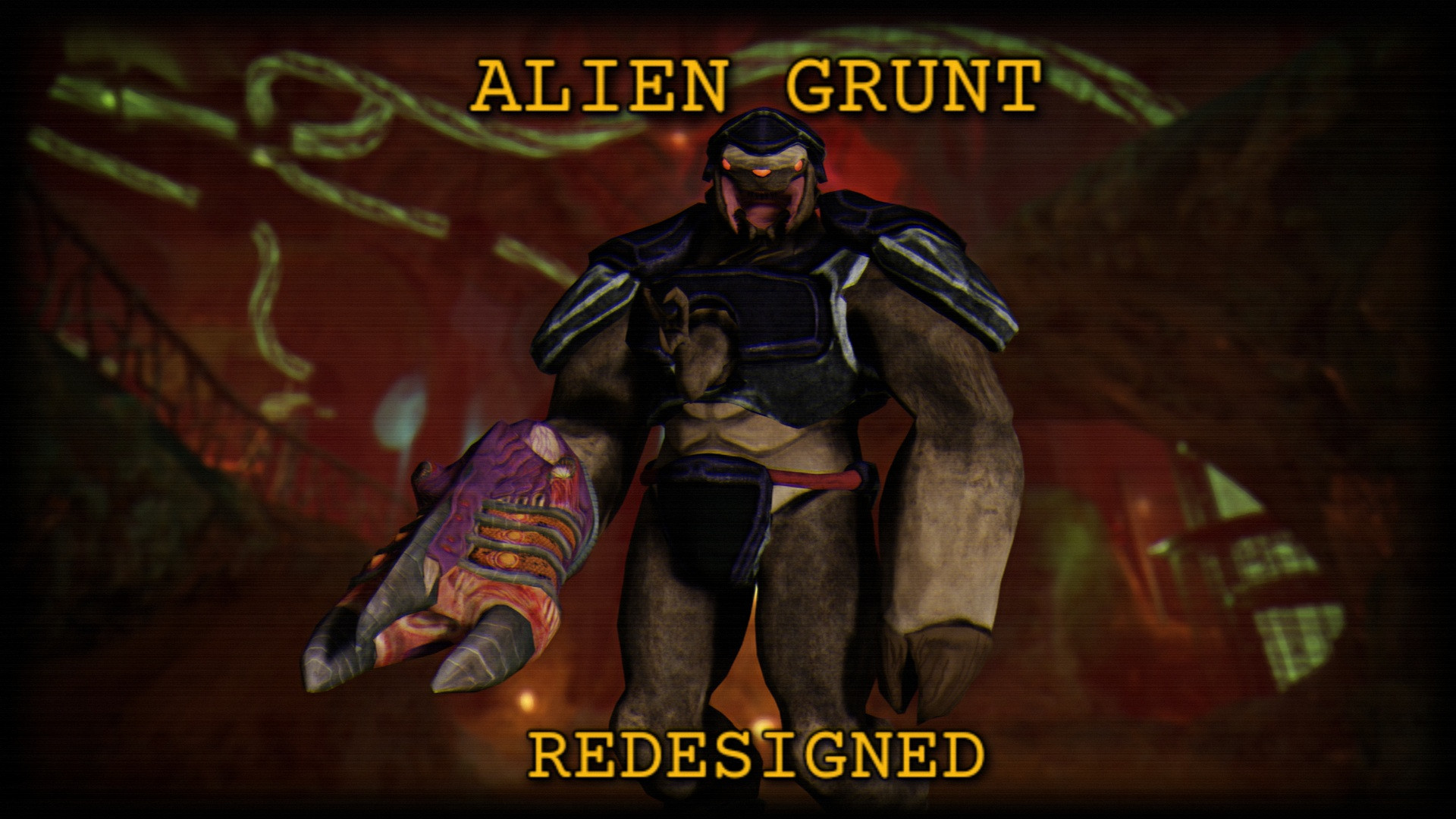 Alien Grunt Redesigned [Half-Life] [Mods]