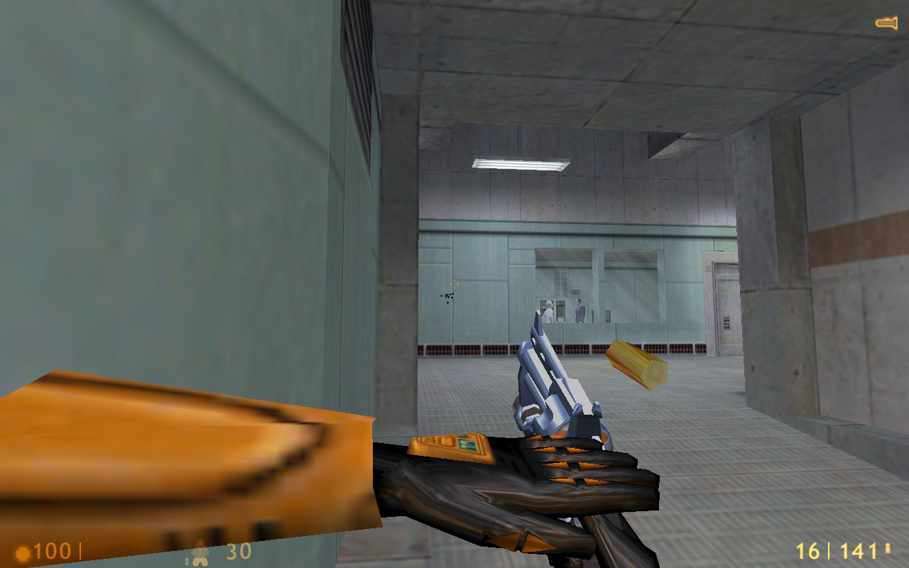 Cinematic revolver for Glock Mod for Half-Life | HL Mods